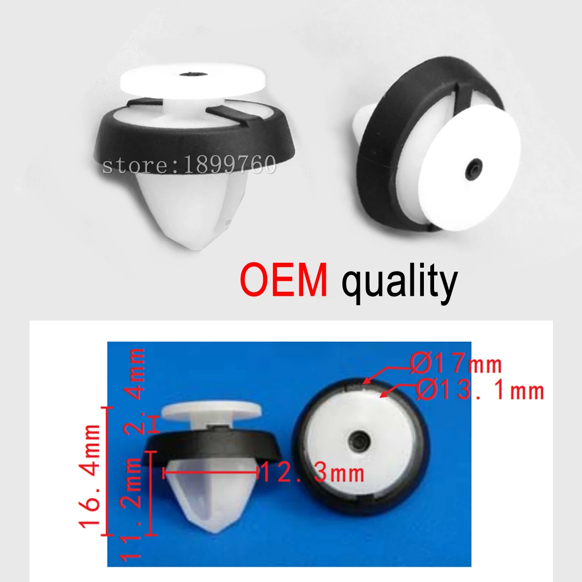 50-100-500x-OEM-for-Skoda-VW-SEAT-Interior-Door-Card-Trim-Clips ...