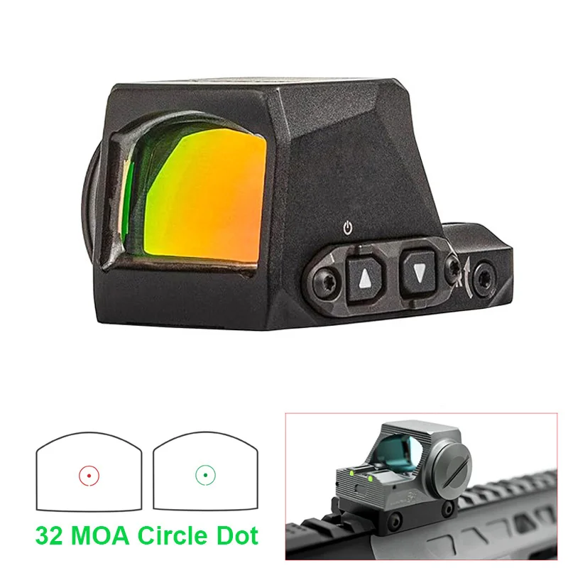 Tactical-R-X-Compact-Pistol-Mounted-Red-Dot-Sight-Aluminum-Rifle-Scope ...
