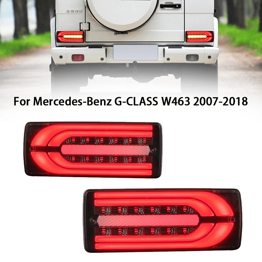 For-Benz-W463-G350-G500-2007-2017-Taillight-G63-LED-Stop-Light ...