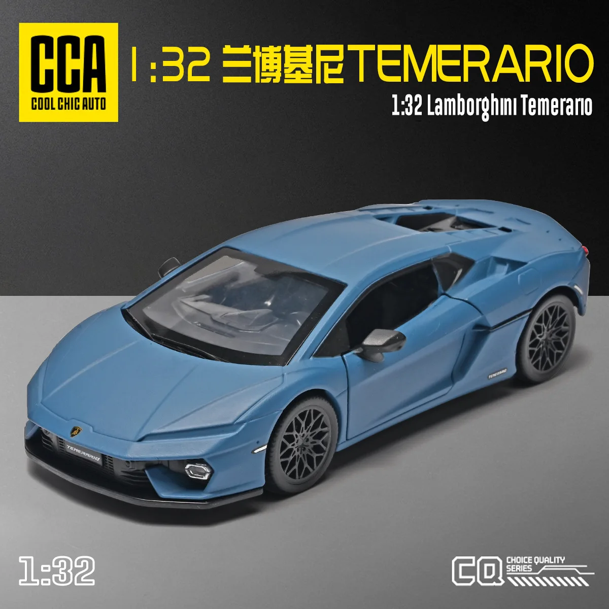 1:32 Temerario alloy sound-light sports car model simulation miniature ...