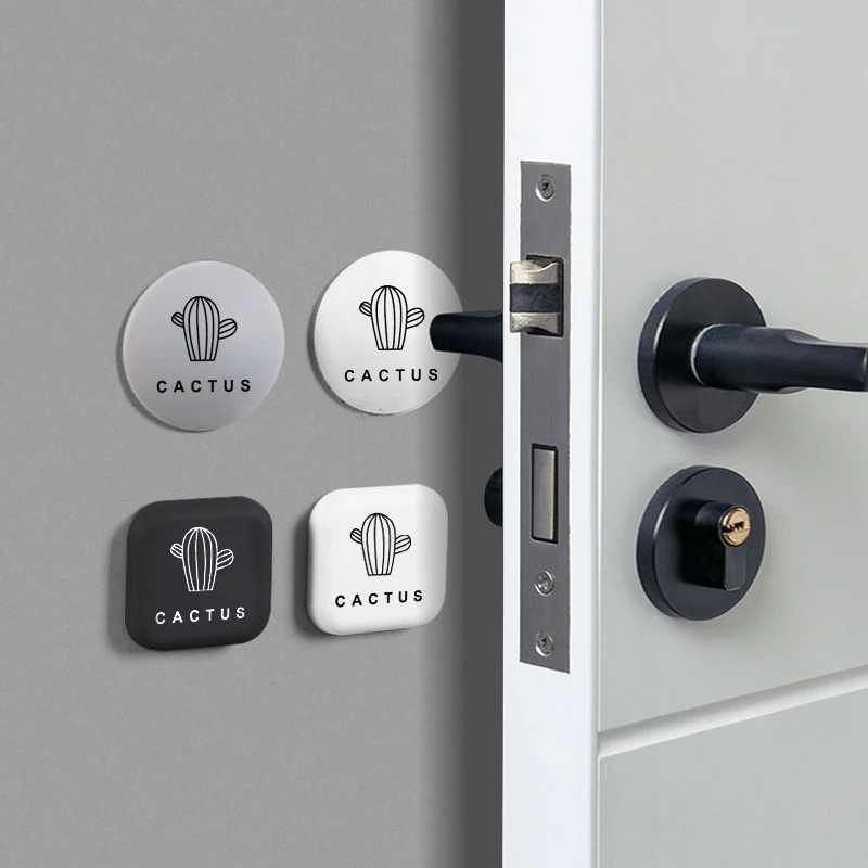 Door-Stopper-Silicone-Handle-Bumpers-Self-Adhesive-Mute-Anti-Shock ...