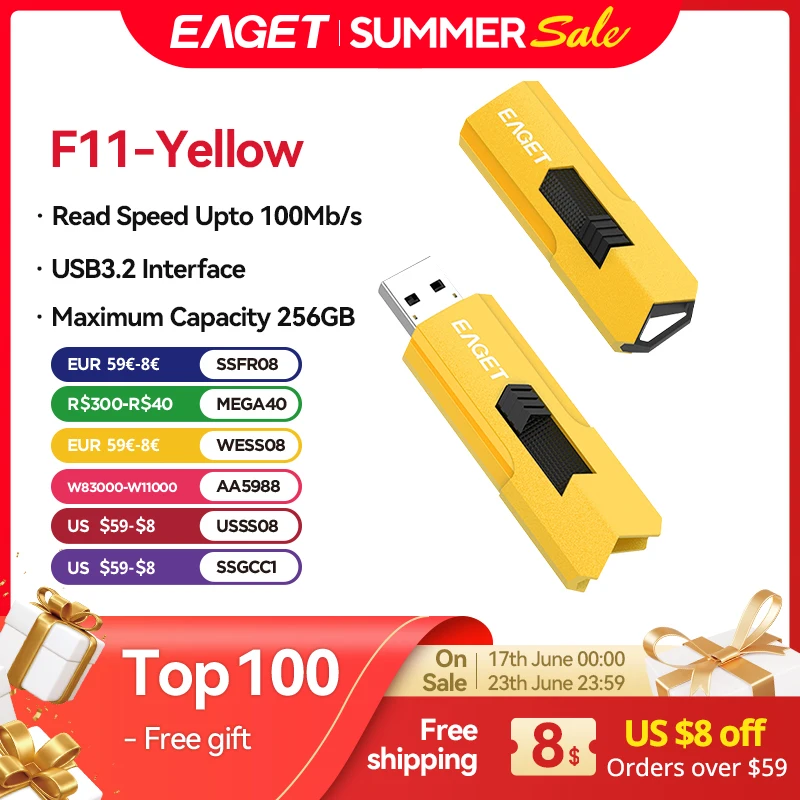 EAGET-F11-USB-Flash-Drive-High-Speed-Pendrive-with-Cover-32G-64GB-128GB ...