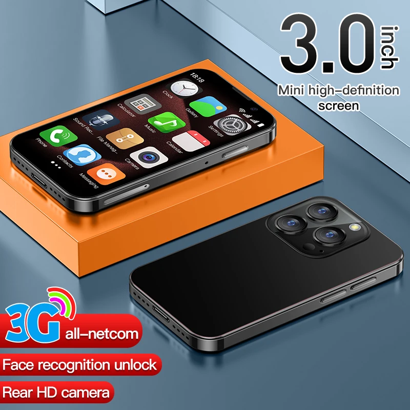 SOYES-XS18-Pro-Mini-Smartphone-Red-3G-3-0-2GB-RAM-16GB-ROM-Android8-1 ...