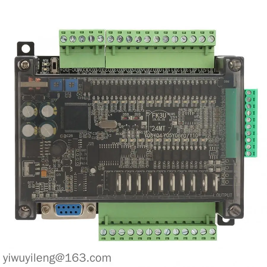 Placa-de-control-industrial-PLC-14-entradas-10-salidas-6AD-2DA-FX3U ...