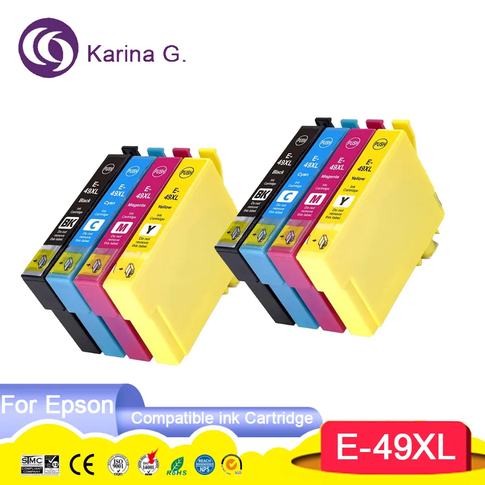 Used in Oceania. For Epson 49XL 49-I T49XL Premium Compatible InkJet ...