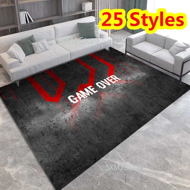 Game-Over-Gamer-Rug-Gaming-Player-Area-Carpet-Floor-Door-Corridor ...
