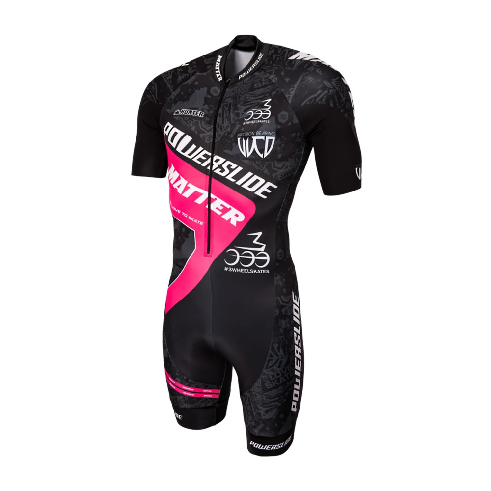 Powerslide Triathlon Racing Suit MTB Clothing Jumpsuit Speed Skate Fast ...