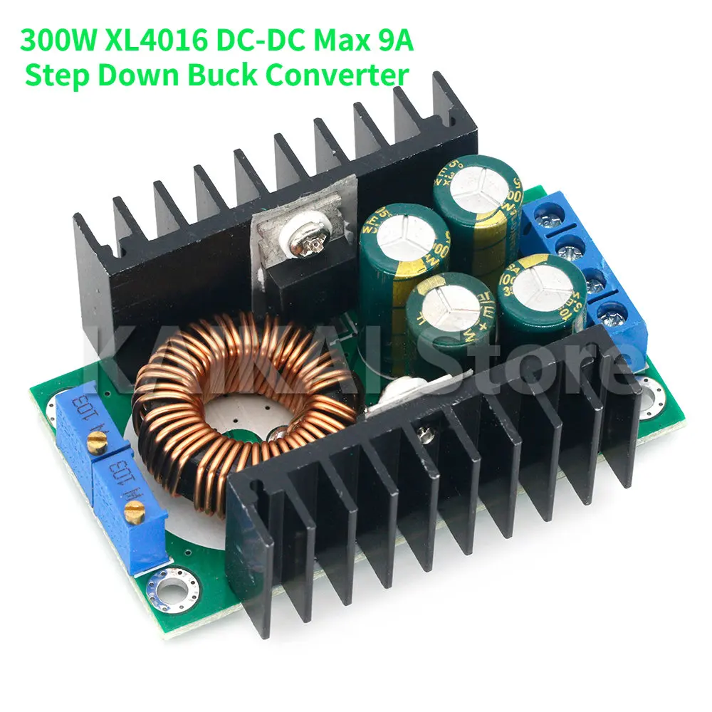 Módulo de fuente de alimentación ajustable para Arduino, convertidor reductor XL4016 DC DC Max ...