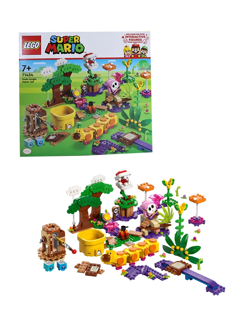 LEGO-71434-Super-Mario-Series-Soda-Jungle-Creative-Combination-Building ...