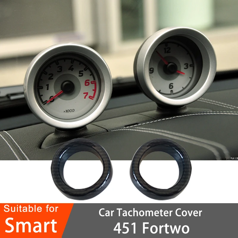 Carbon-Style-Interior-Decoration-Accessories-For-Smart-451-Fortwo-Car ...
