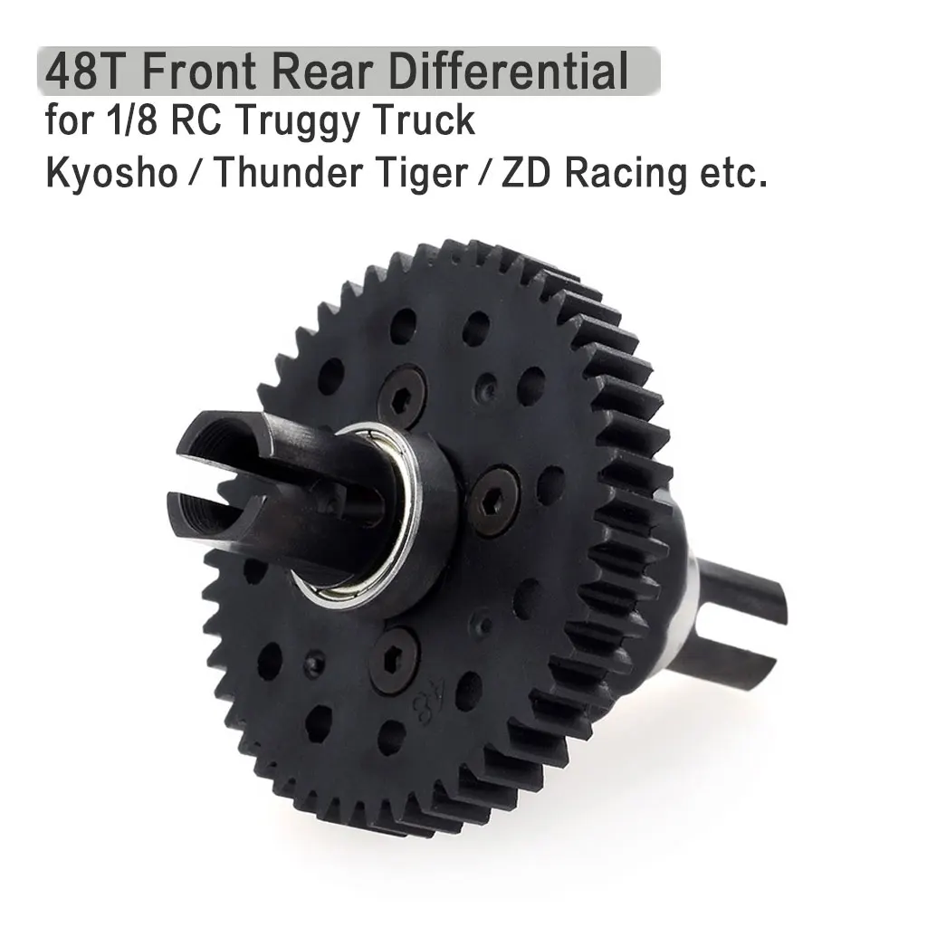 48T M1 Center Differential for 1/8 RC Car Buggy Truck Truggy SCT DF ...