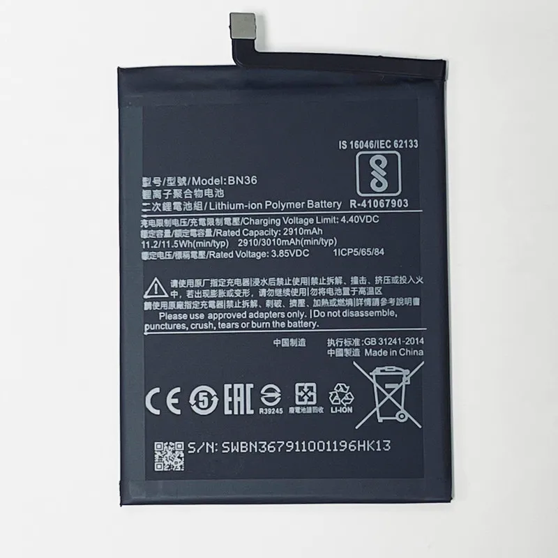 For-Xiaomi-Mi-A2-M1804D2SG-M1804D2SI-6X-M1804D2ST-M1804D2SE-M1804D2SC-3 ...