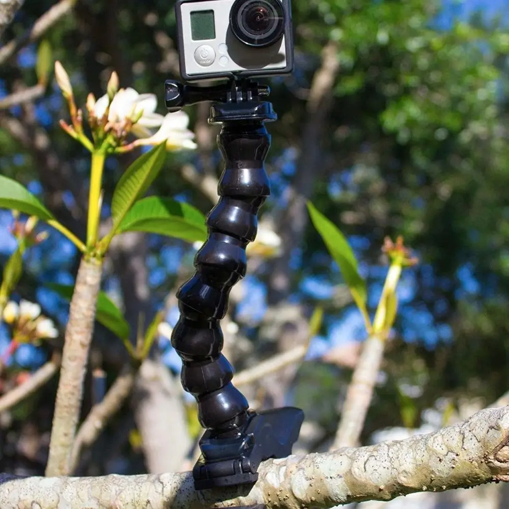 Flexible Gooseneck Jaws Adjustable Universal Camera Support Flex Clamp ...