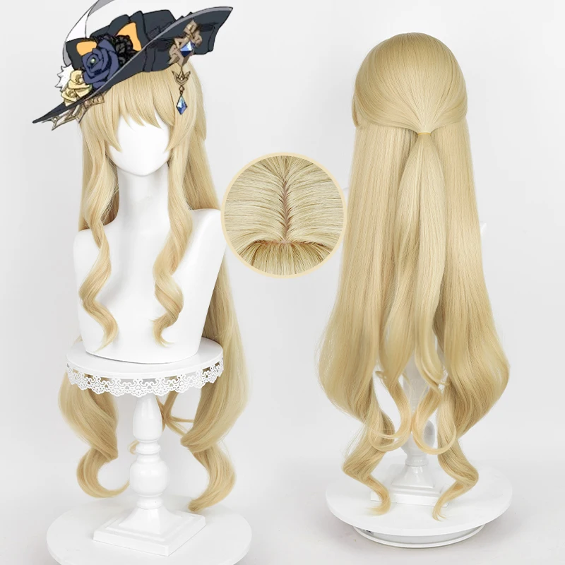 Fontaine-Navia-Cosplay-Wig-95cm-Linen-Gold-Wave-Hair-Heat-Resistant ...