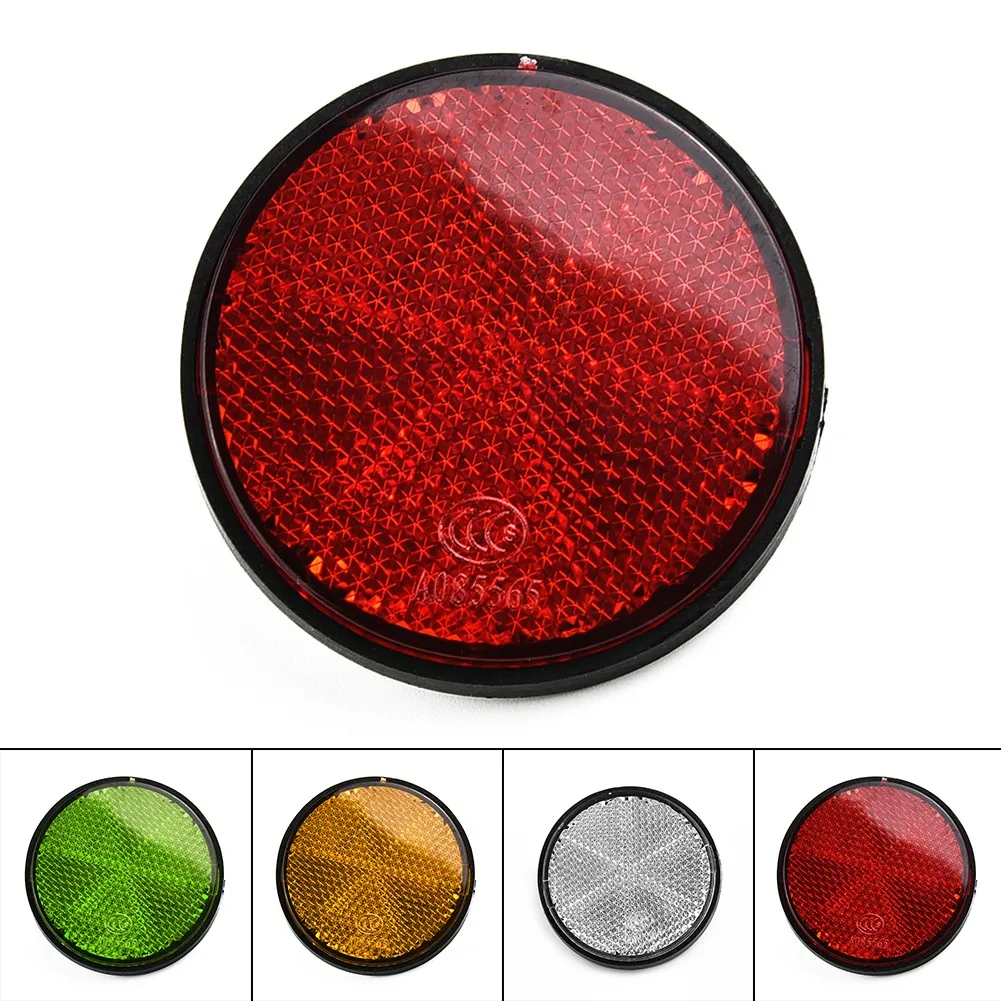 Universal-Bicycle-Motorcycle-Reflector-Round-Warning-Strip-Car-Bike ...