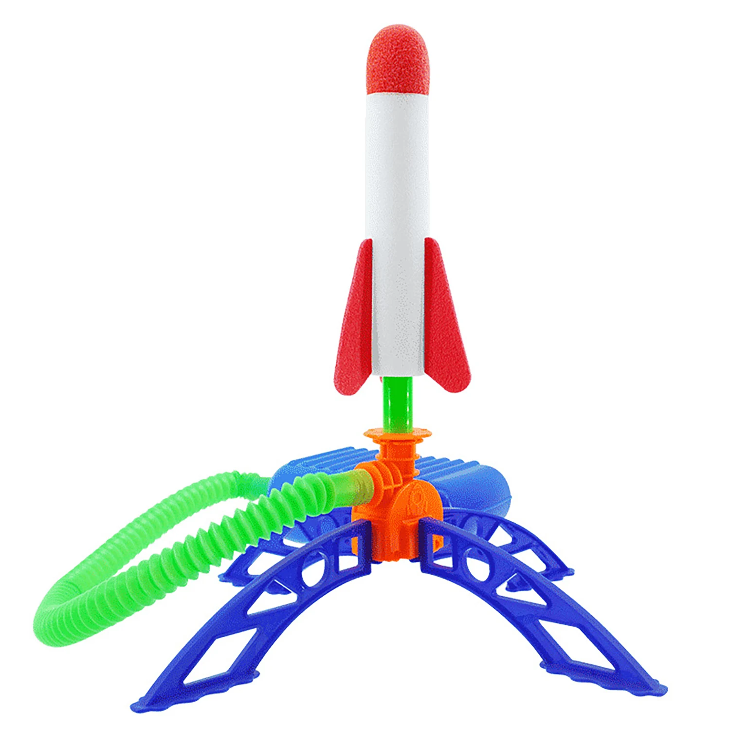 Children's Foot Stepping Soaring Rocket Launcher Toy, Launch Flying ...