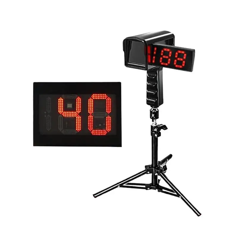 Baseball Radar Gun Speed Sensor Training Aid with LED+LCD Display ...