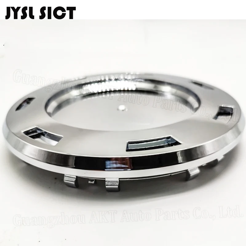 4pcs Chrome Car Wheel Center Hub Caps 7 Spoke 20.32cm Diameter SPOKE ...