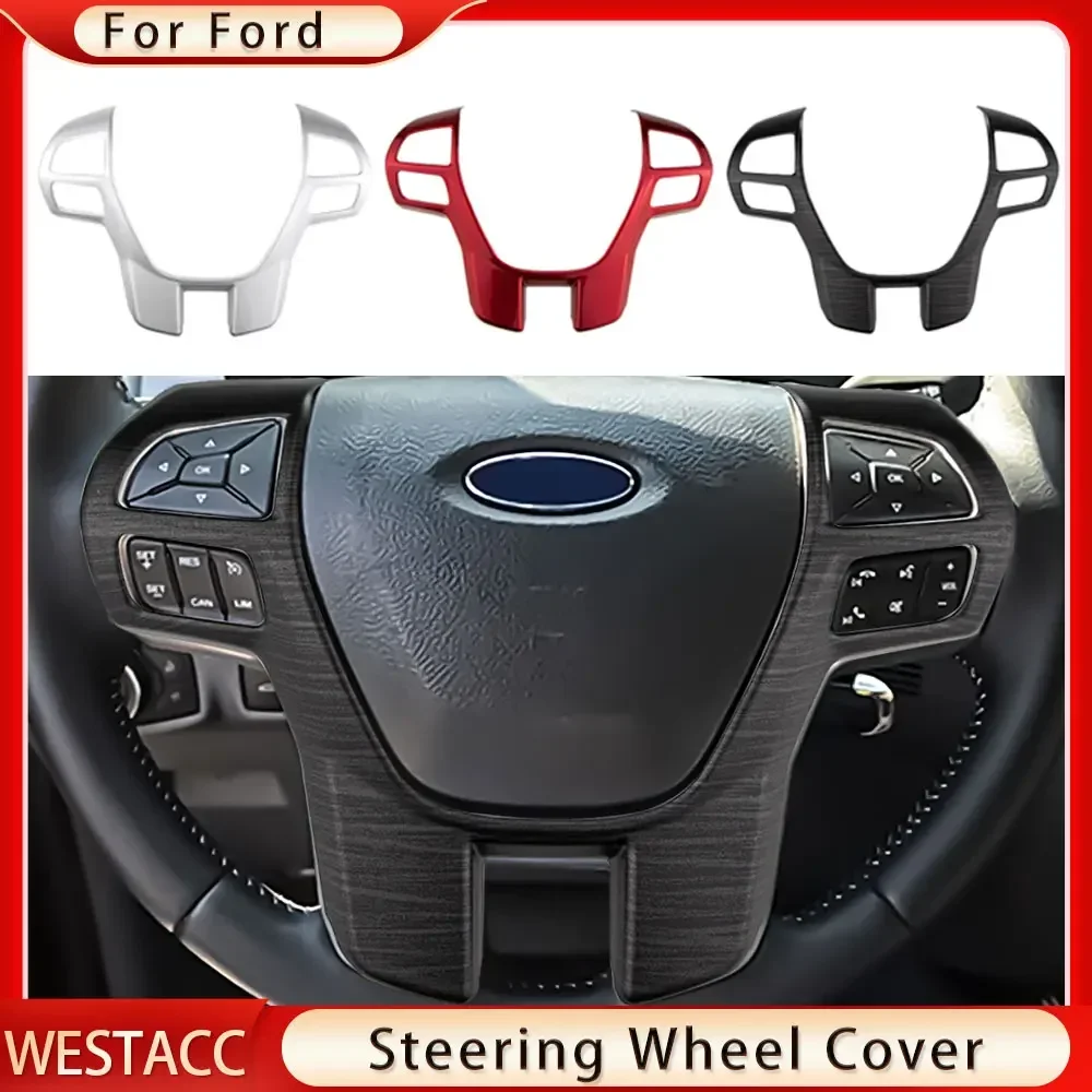 Car-Steering-Wheel-Panel-Cover-Sticker-for-Ford-Ranger-Everest ...