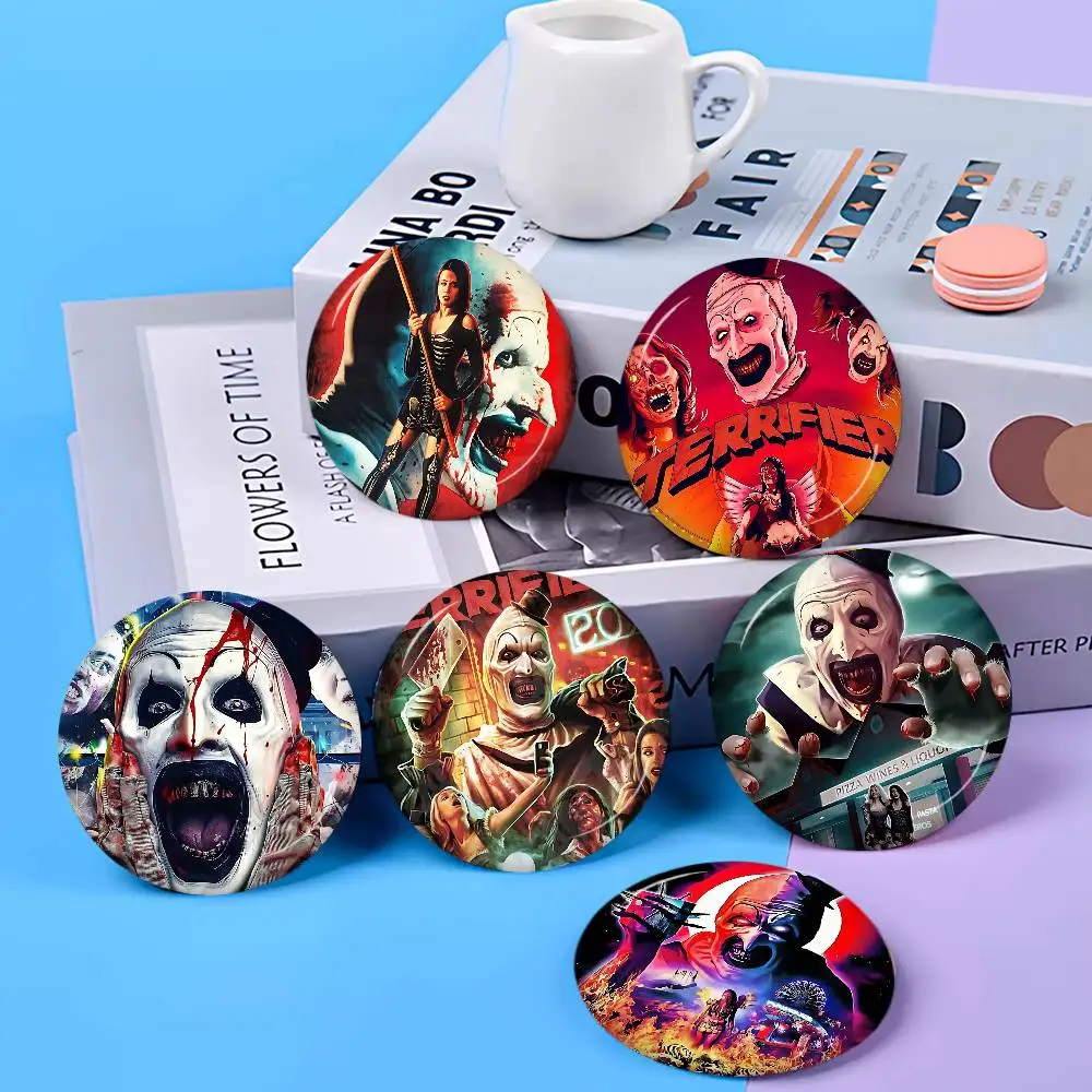 T-TerrifierFilm Funny T-Terrifier Horror 2 3 3 Horror Clown Movie 58mm ...