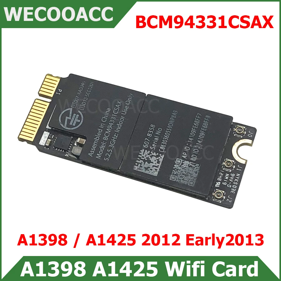 Tested Original Bluetooth Wifi Airport Card For Macbook Pro Retina ...