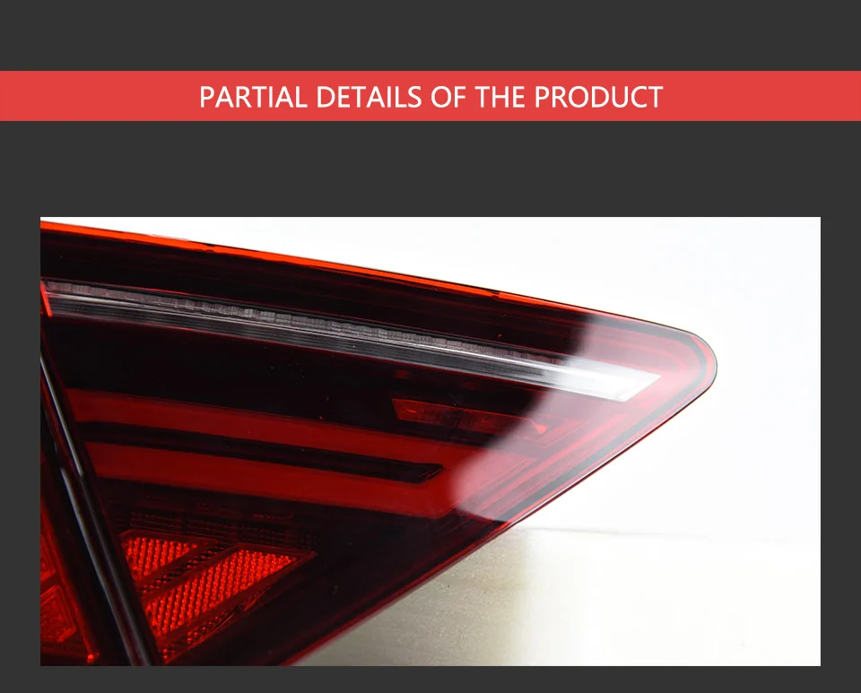 Audi A7 Tail Lights 2011-2018 RS7 LED Tail Light Rear lamp light DRL ...