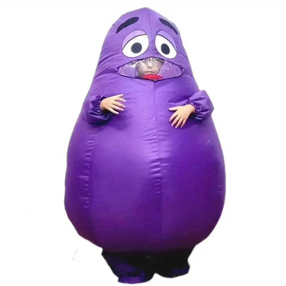 Halloween-Grimace-Mascot-Costume-for-Kids-Adult-Grimaces-Birthday ...