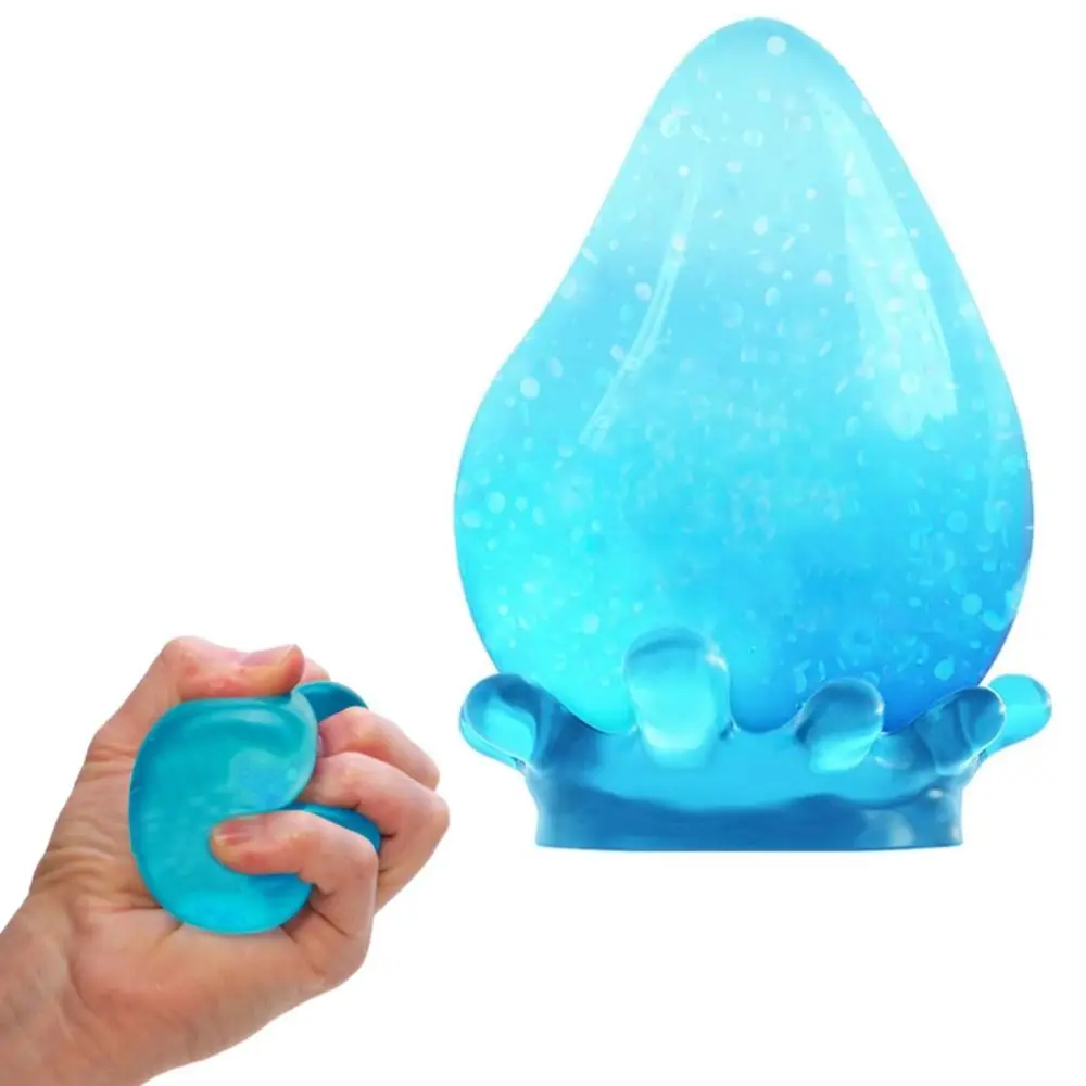 Squeeze Relief Pinch Water Drop Pinching Decompression Toy with Holder ...