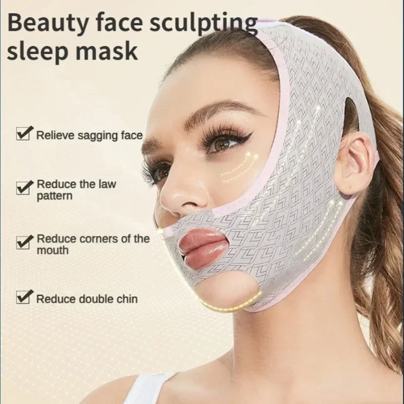 New-Design-Chin-Up-Mask-V-Line-Shaping-Face-Masks-Face-Sculpting-Sleep ...