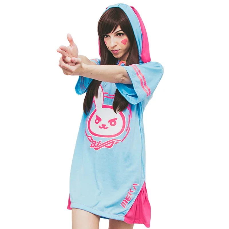 Vestido-Dva-Overwatch-Dva-para-mujer-traje-Zentai-de-superh-roe-para ...