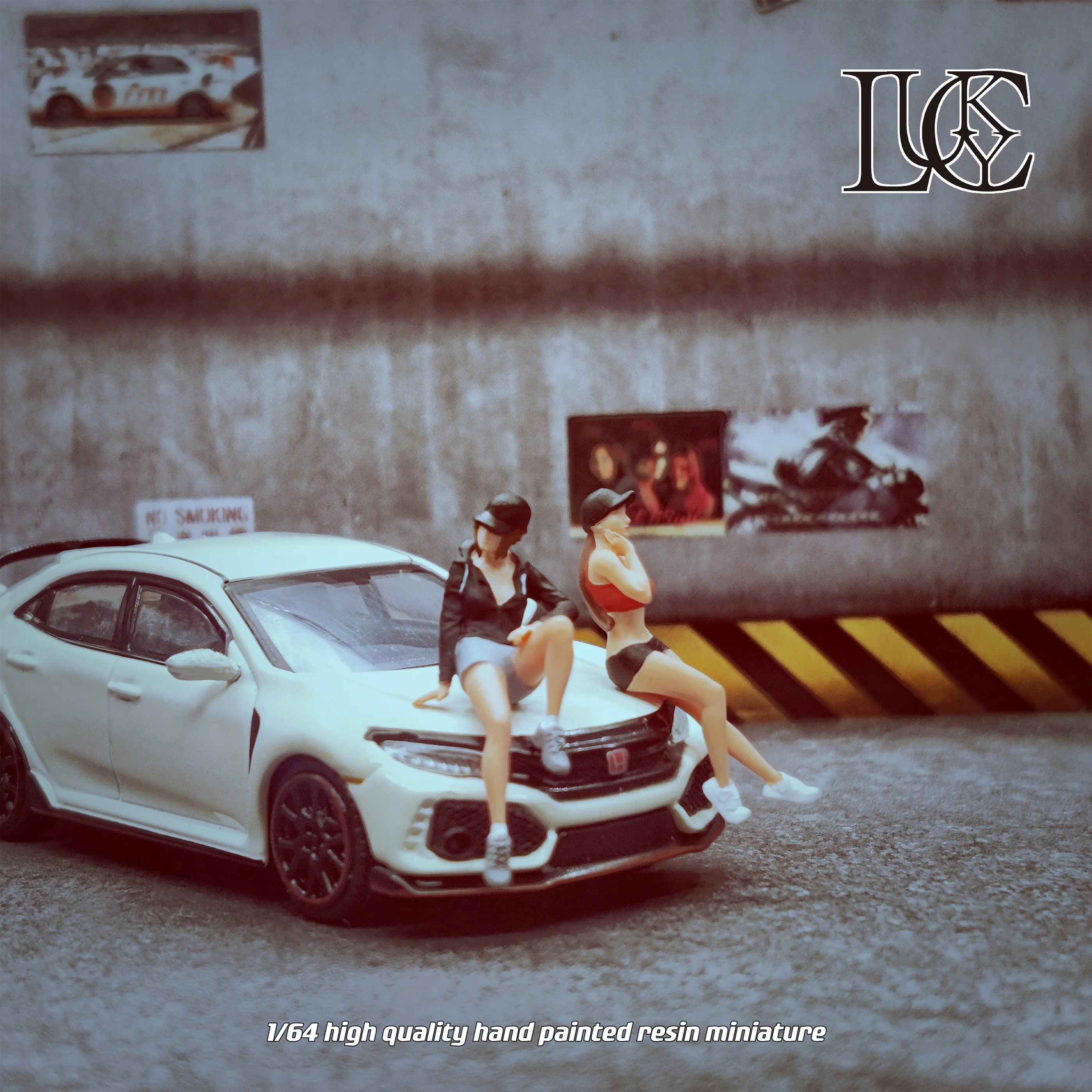 Lucky-Studio-Diorama-1-64-Scale-Figurines-Model-Sitting-Position-Female-Duo-Collection-Miniature ...