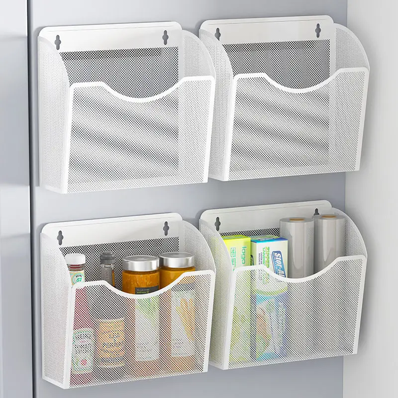 Refrigerator-Magnet-Storage-Box-Hanging-Organizers-Shelf-Bathroom ...