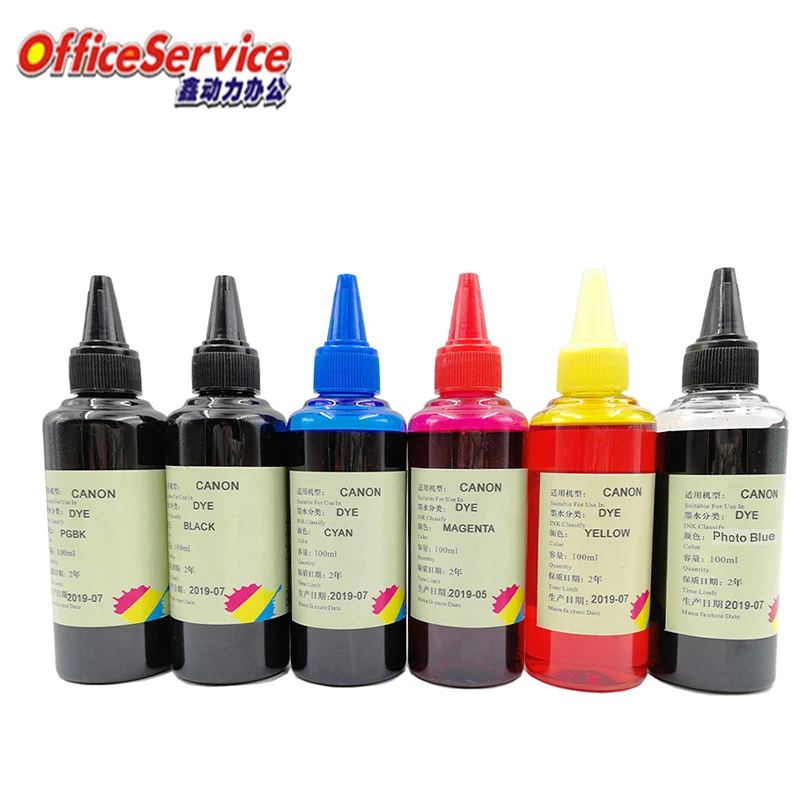 100ML-Universa-Refill-Dye-ink-kit-for-Canon-TS702-TR7520-TS704-TR7540 ...