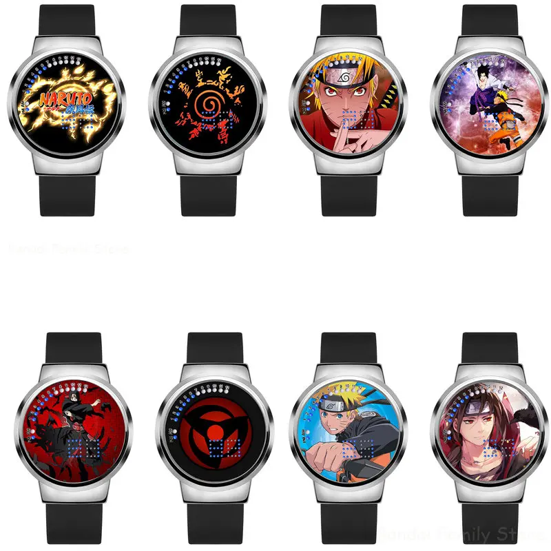 Naruto-Akatsuki-LED-Watches-Anime-Children-Sports-Watches-Waterproof ...