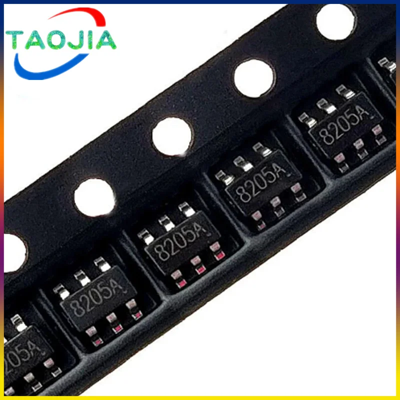 10-50Pcs-New-Original-8205-SOT23-8205A-SOT-CEG8205A-FS8205A-SOT23-6-SMD ...