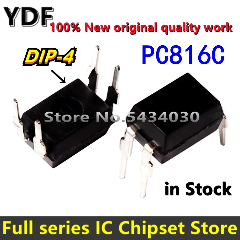 (10pcs) 100% 새로운 PC816 PC816C EL816C DIP4 EL816 IC 딥 4|반도체 집적회로 ...