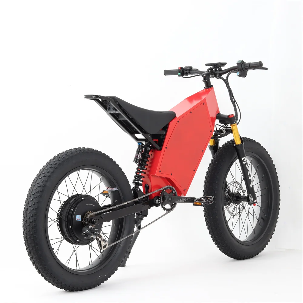 Stealth Bomber Ebike Fat Tire 72v5000w Electric Bike Electric Dirt Bike ...