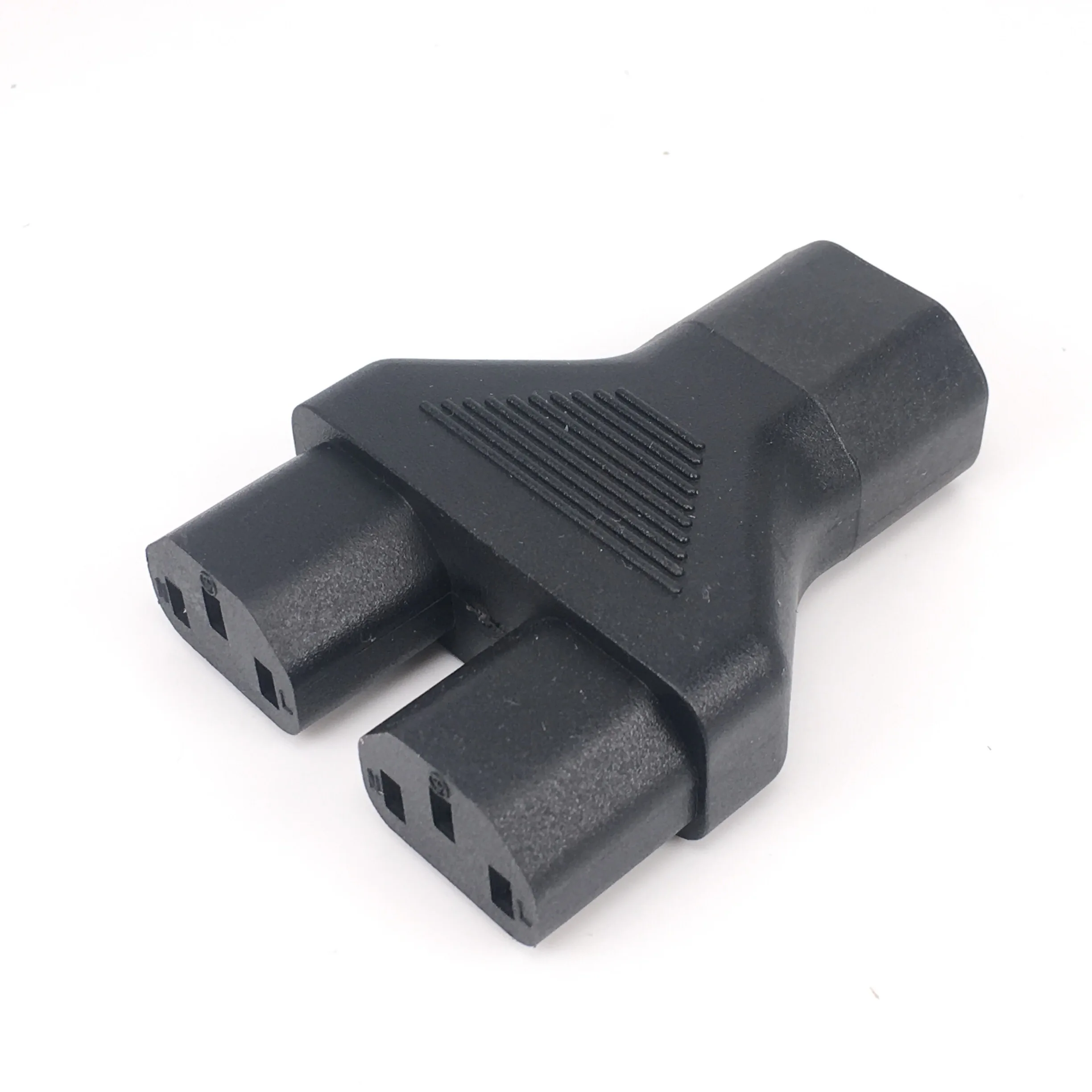 IEC320-IEC-320-C14-Male-to-Double-C13-Female-Y-Type-Splitter-Extension ...