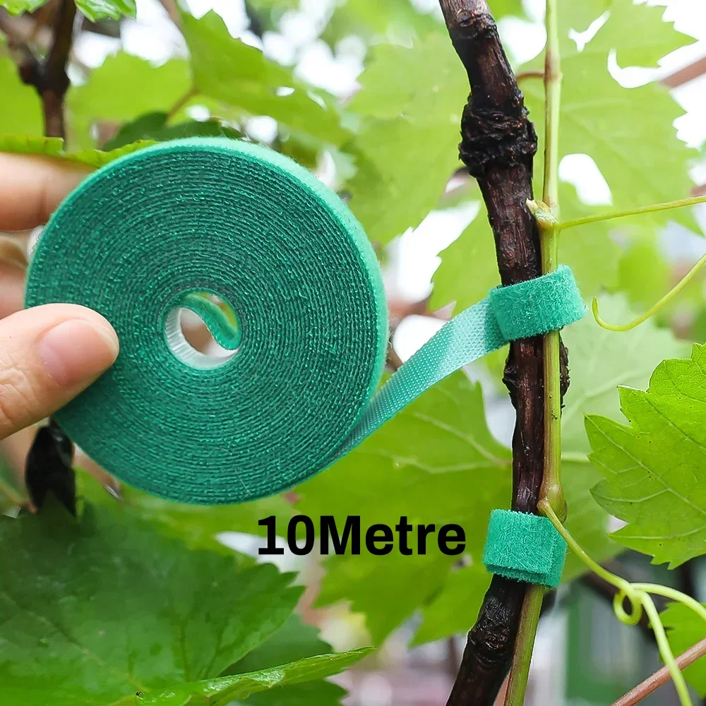 Cord-Tie-Strap-Green-Gardening-Tape-10m-X12mm-in-1-Roll-Recycle-and ...