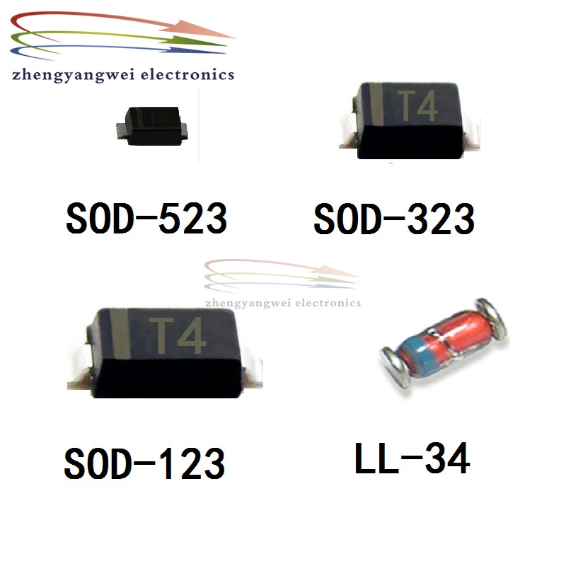 Diode-sod323-sod523-LL4148-LL34-1N4148-1N4148WS-1N4148WT-T4-1N4007-1N4007W-T7-A7-1N5819-1N5819WS ...