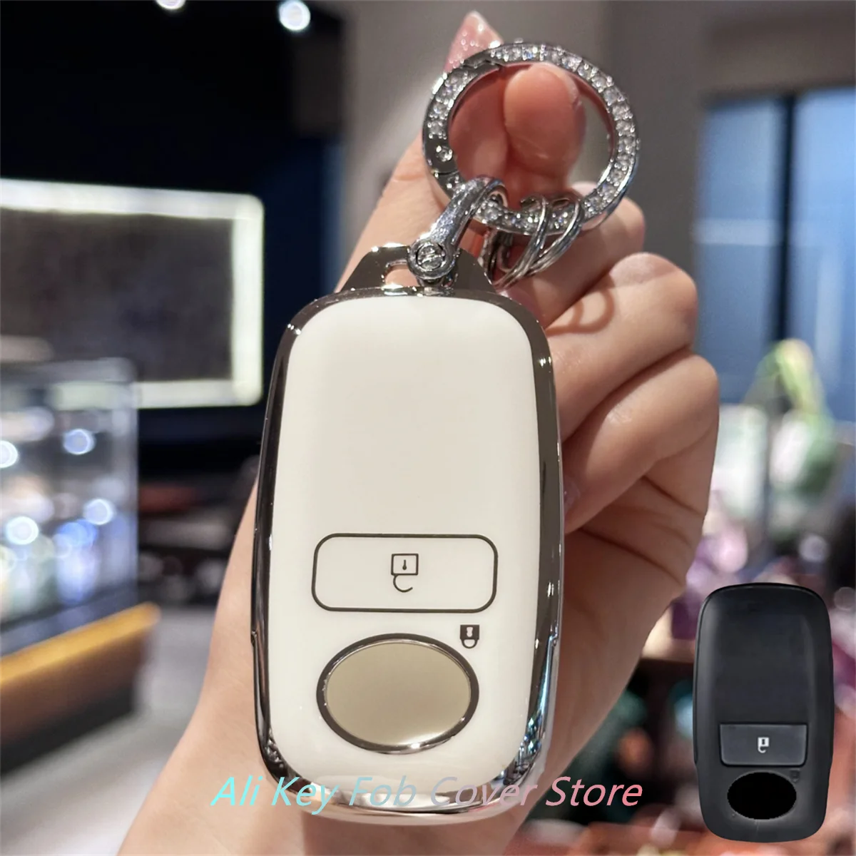 Key-Fob-Cover-with-Keyring-for-Daihatsu-Rocky-Car-Key-Cover-for-Toyota ...