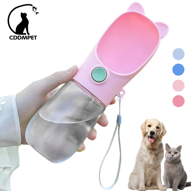 350ml Portable Travel Dog Water Bottle for Small Medium Dogs Outdoor ...