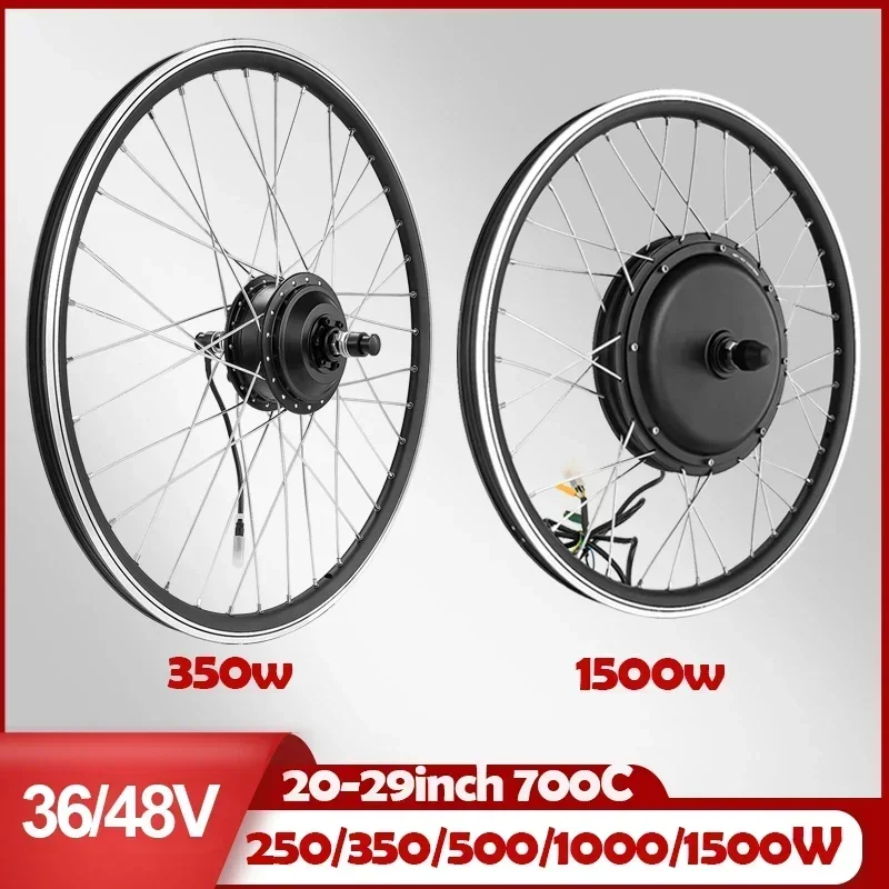 Electric-Bike-Wheel-Motor-36V-48V-1500W-1000W-500W-350W-Brushless-Motor ...
