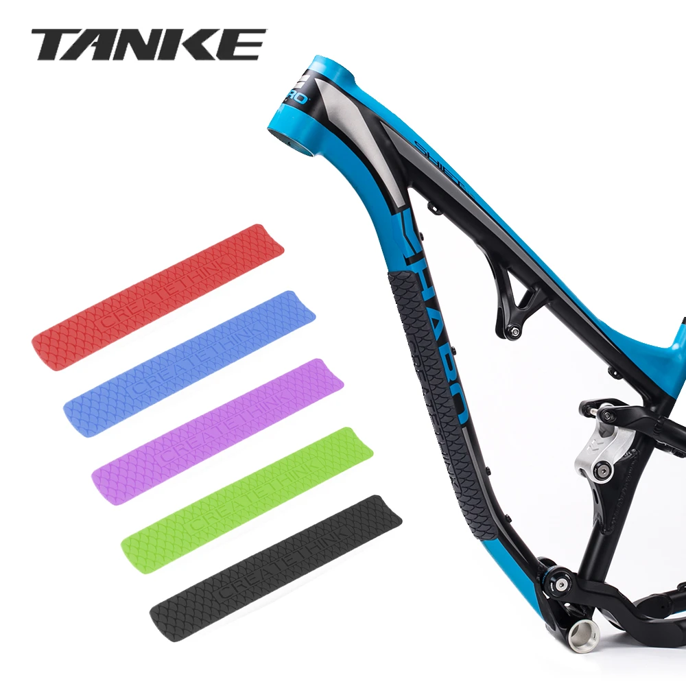 TANKE Bicycle Frame Protection Sticker MTB Road Guard Cover Removable ...