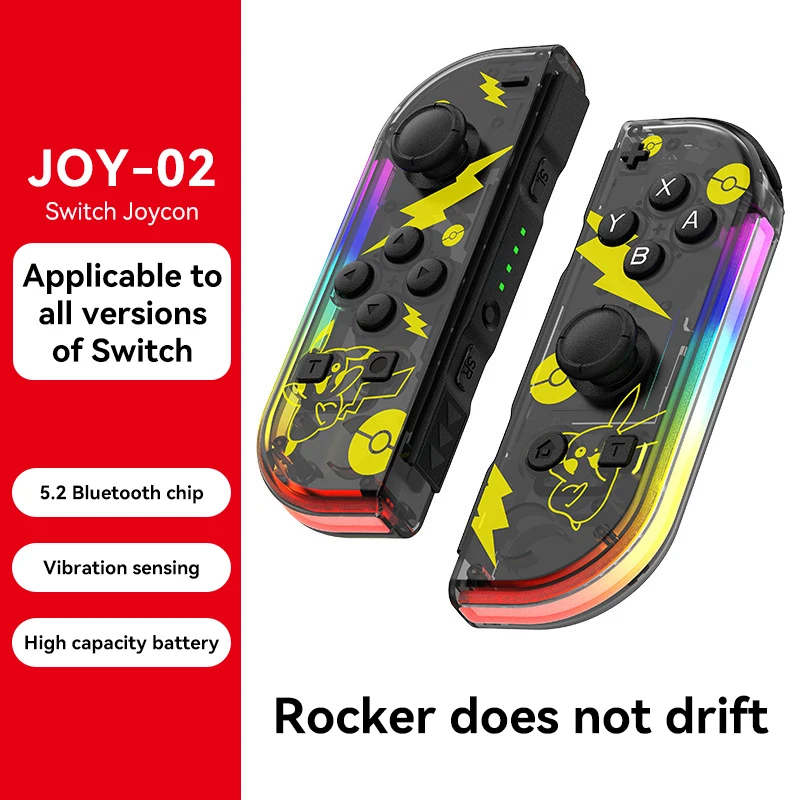 JOY-2-controladores-inal-mbricos-RGB-para-Nintendo-Switch-Joystick ...