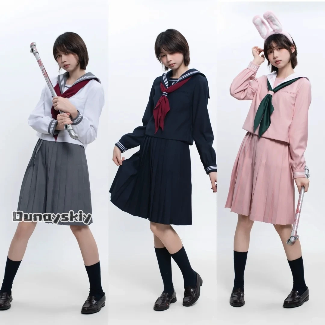 Game Hinako Shimizu Cosplay Costume{Dunayskiy}3Color Basic style School ...
