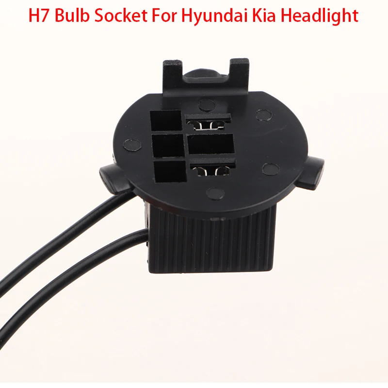 1Pcs-Car-Headlight-Base-H7-Bulb-Socket-For-Hyundai-Kia-Sonata-Coupe ...