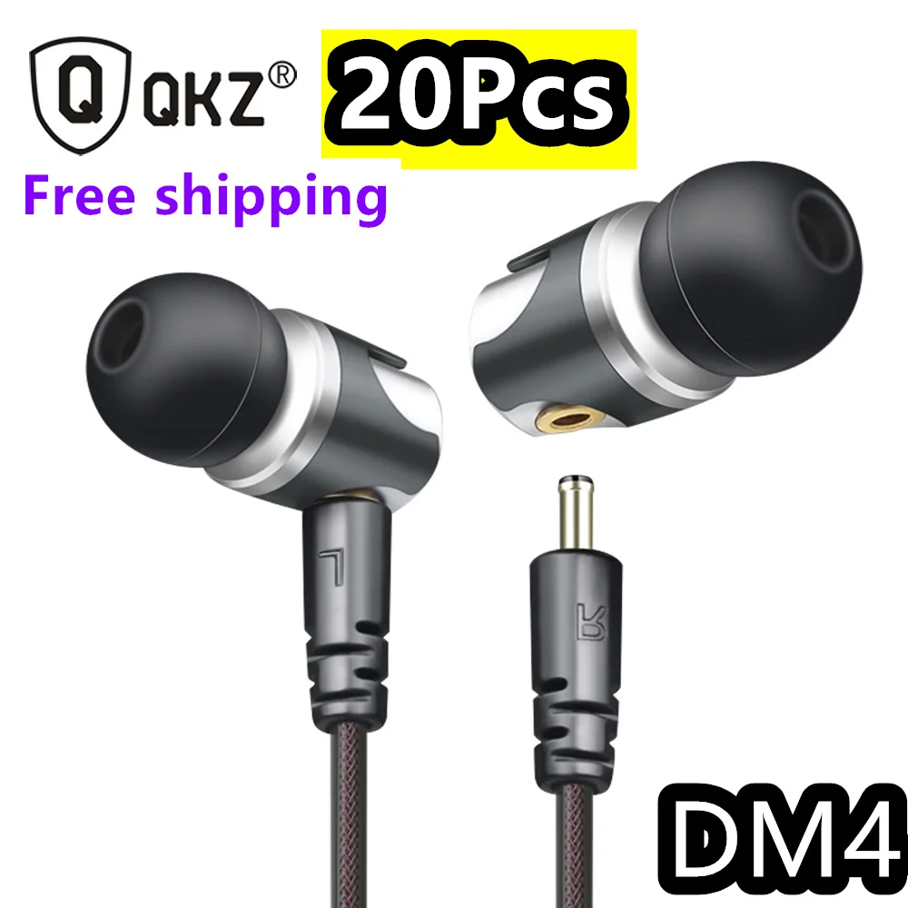 10/20Pcs QKZ DM4 Original HiFi Sport Headphones For VIP Wholesale Music ...