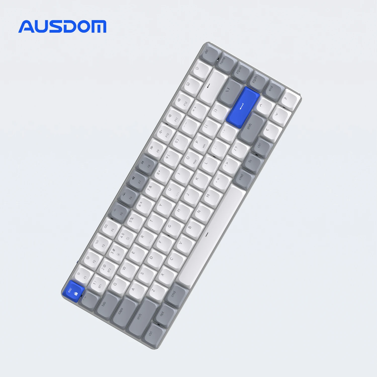 AUSDOM-Airkey84-Wireless-Bluetooth-Mechanical-Keyboard-75-Low-Profile ...