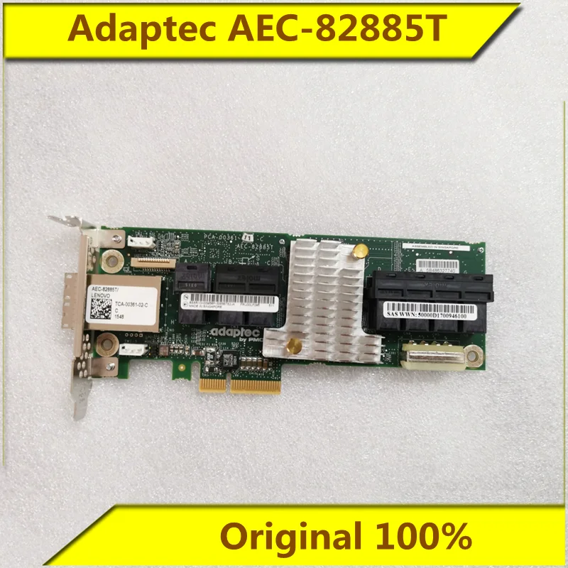 Adaptec disco duro Original AEC 82885T 12Gbs SAS8643, tarjeta de ...